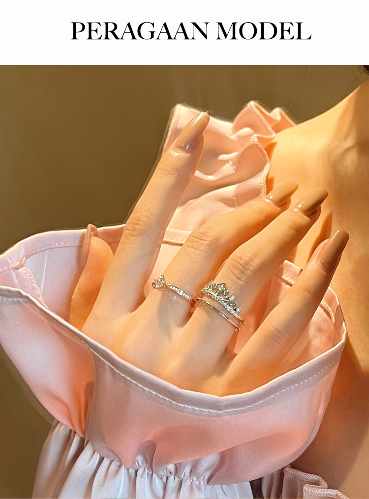 Cincin Putri Mahkota 2 in 1